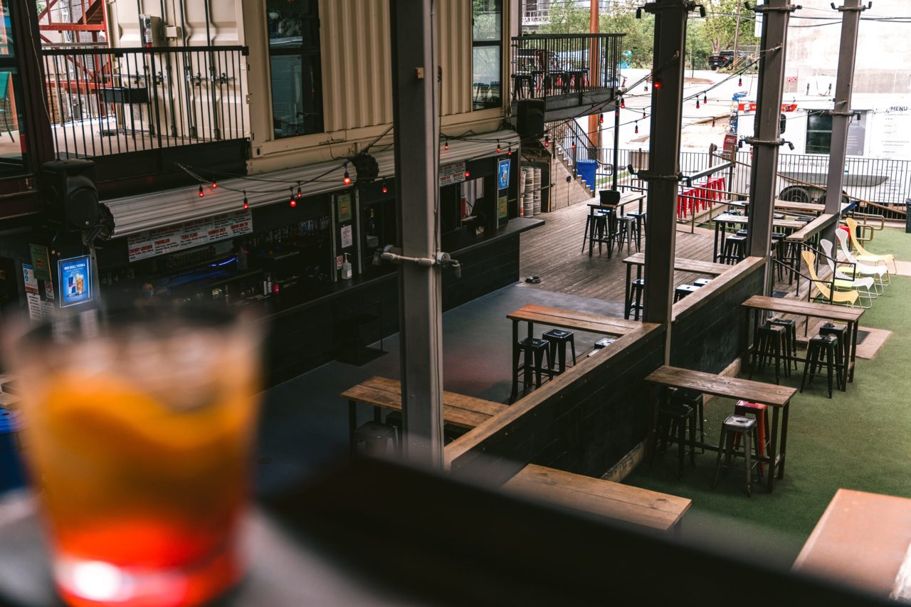 Container Bar | Rainey District, Austin, Texas 78701 | Dunlap ATX